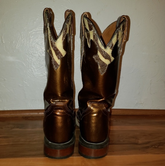 Dan Post | Shoes | Square Toe Stingray Cowboy Boots | Poshmark